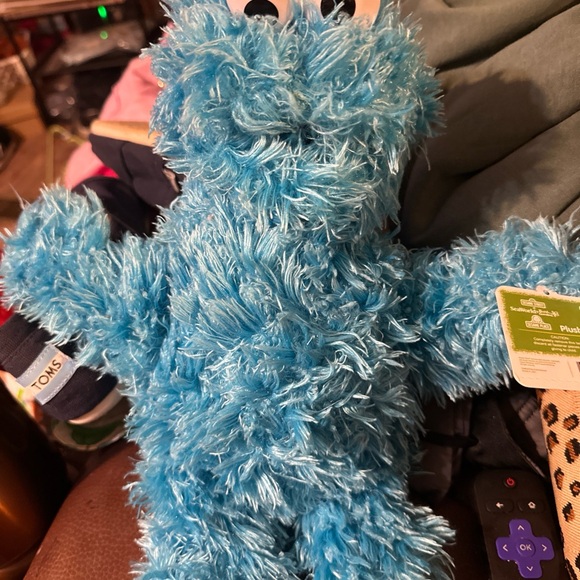 Sesame Street | Toys | Sesame Street Blue Plush Toy Stuffed Animal ...